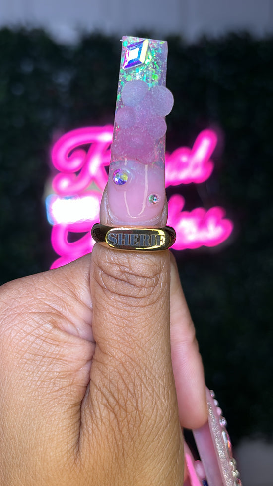 Rings | Personalize Engrave Ring – Royal Goddess Adorements