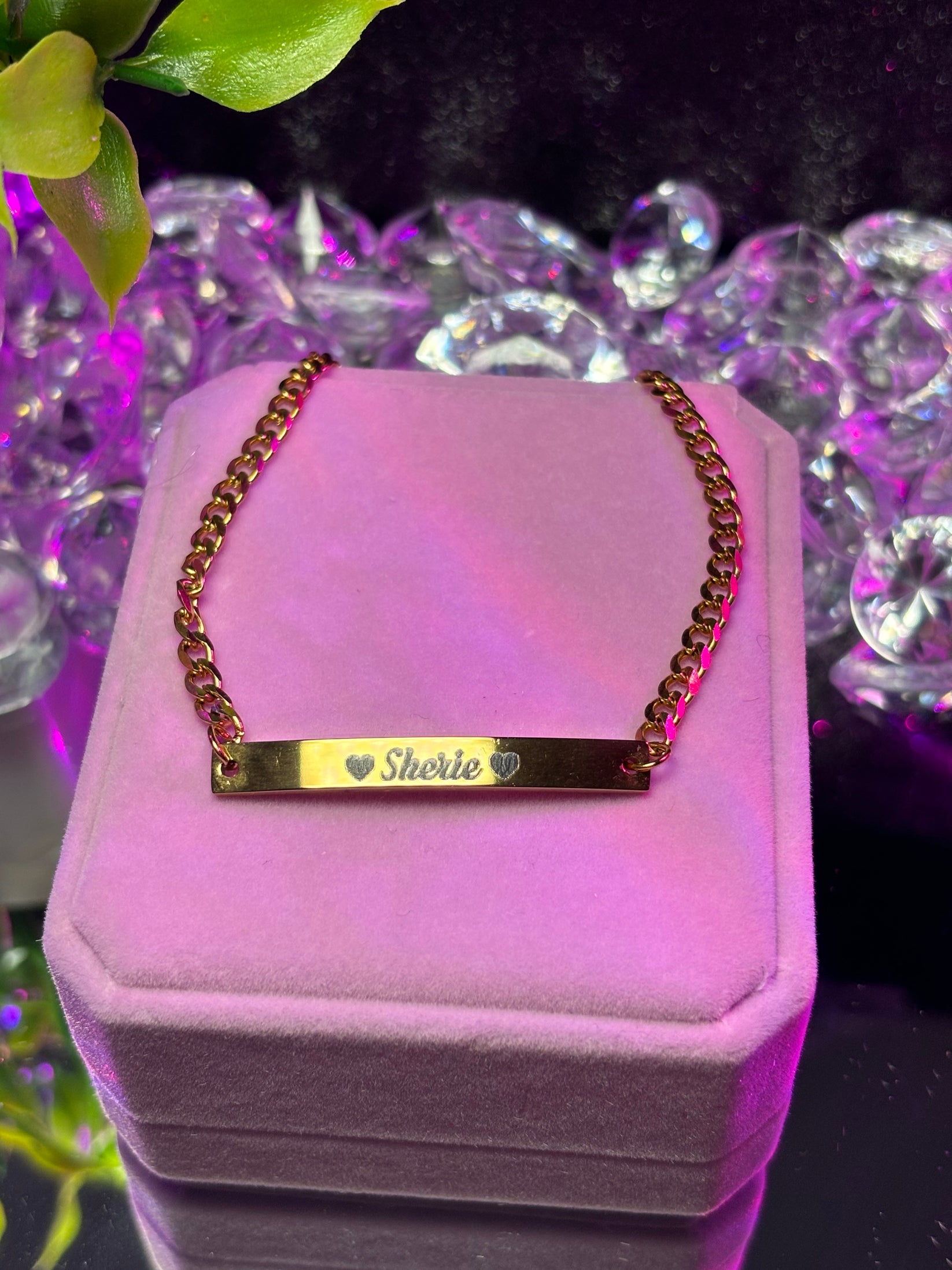 Engrave | Personalize Anklets – Royal Goddess Adorements